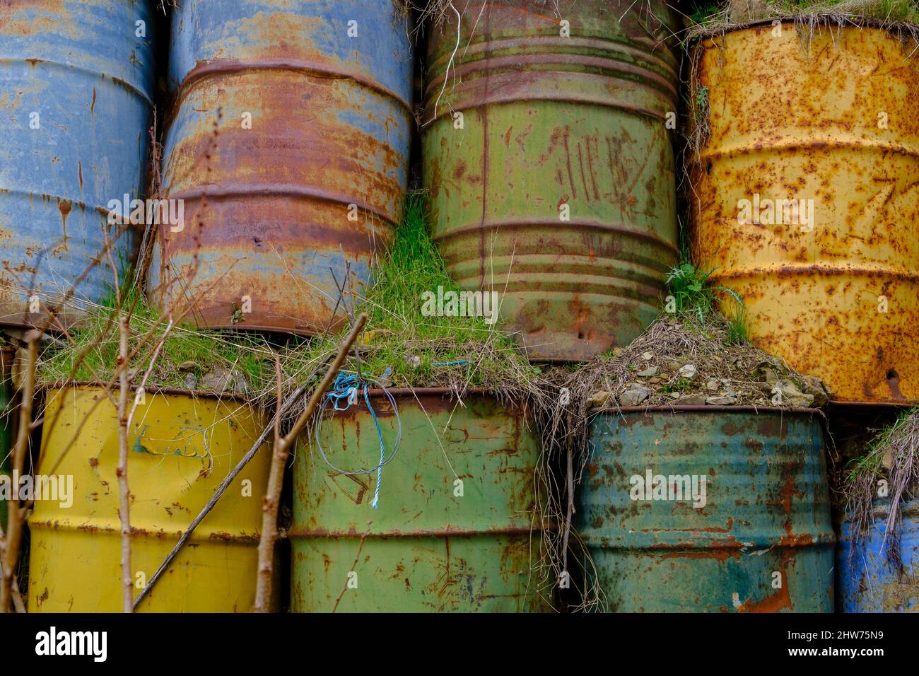 Rotten apples in barrel hi-res stock photography and images - Alamy