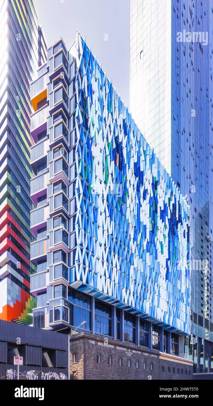 Melbourne, Victoria, Australia - Bouverie Street apartment building by ...