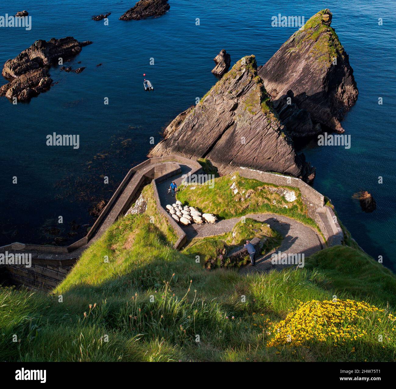 Dunquin harbour hi-res stock photography and images - Alamy