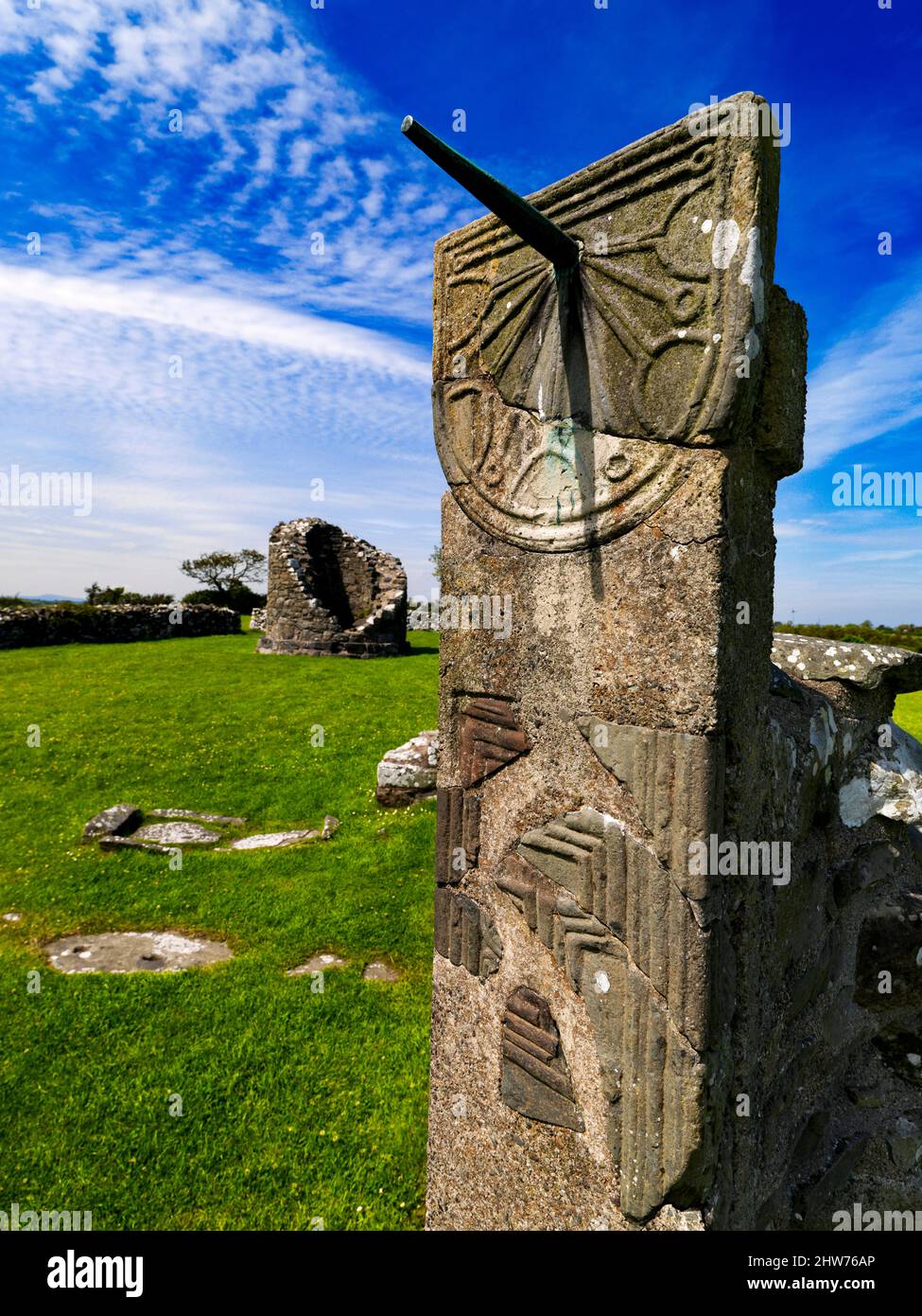 Nendrum Monastic Site at Mahee Island in County Down, Northern Ireland ...