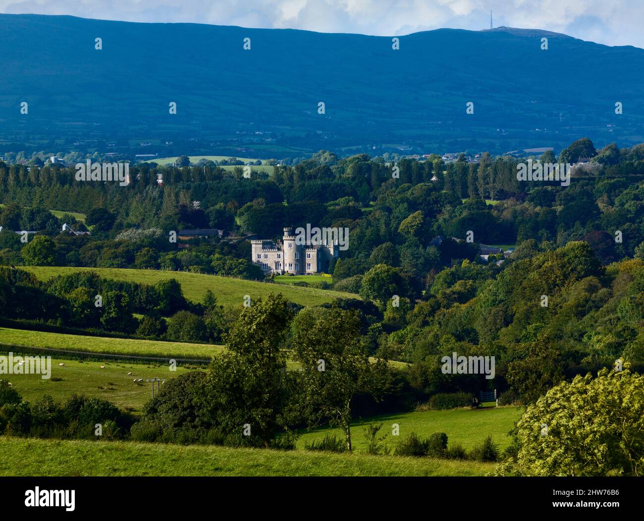 Killymoon Castle, Cookstown, County Tyrone, Northern Ireland Stock ...