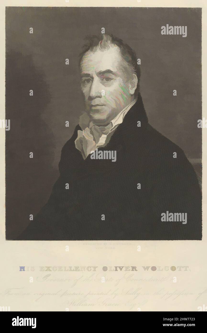 Art inspired by His Excellency Oliver Wolcott, Governor of the State of ...