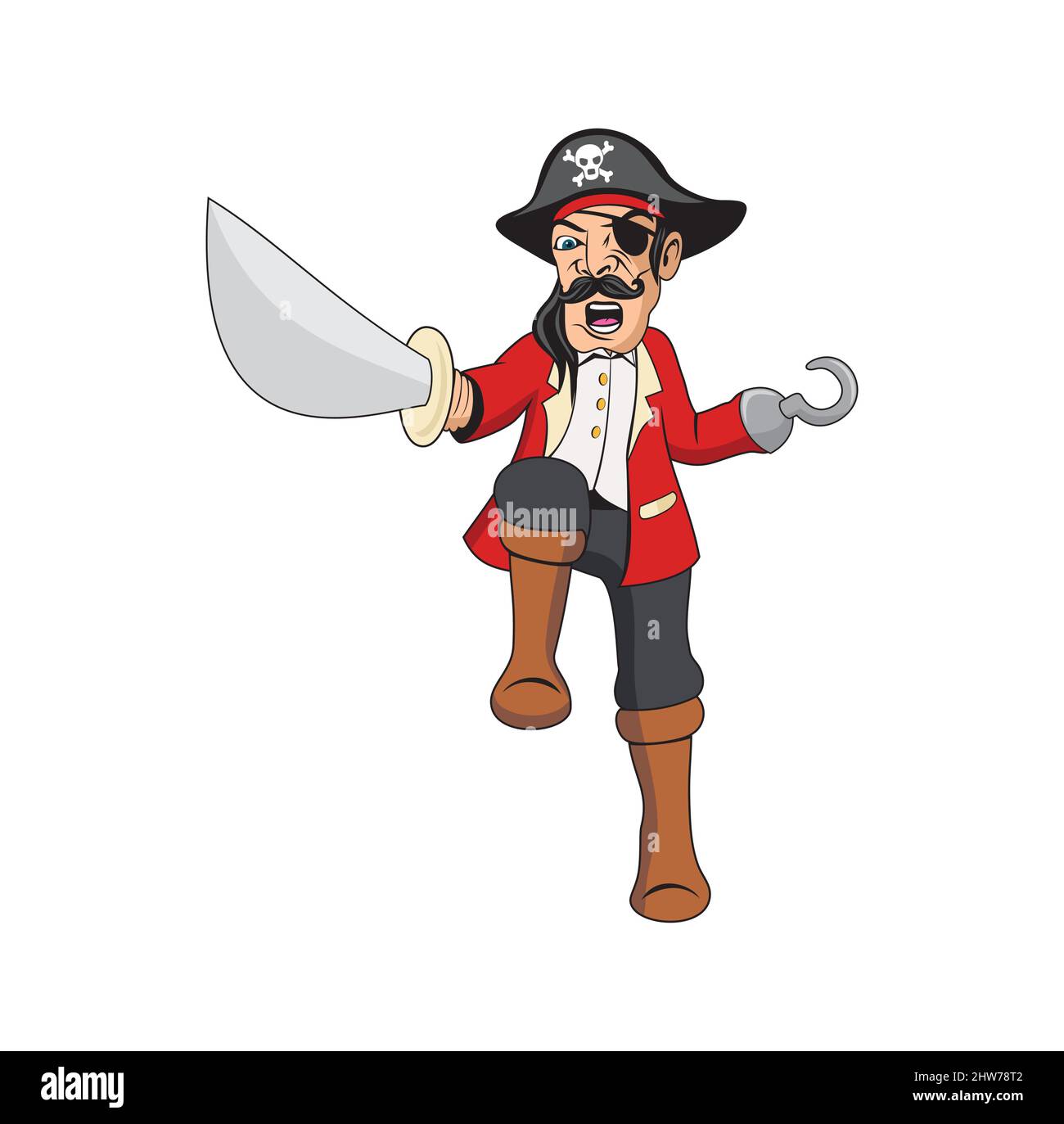 Cartoon of pirates design illustration vector eps format , suitable for ...