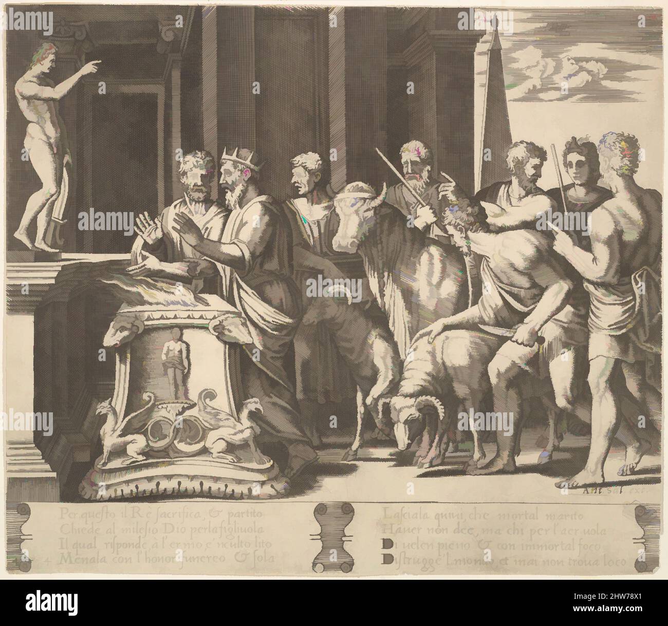 Art inspired by Plate 4: Psyche's father consulting the oracle, from ...