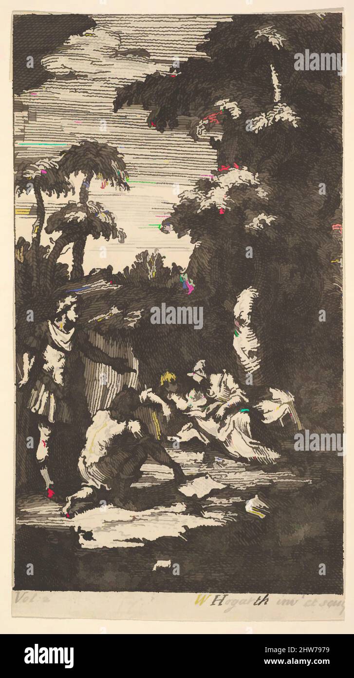 Art inspired by Cassandra, Frontispiece, Vol. 2:, 1725, Etching and ...