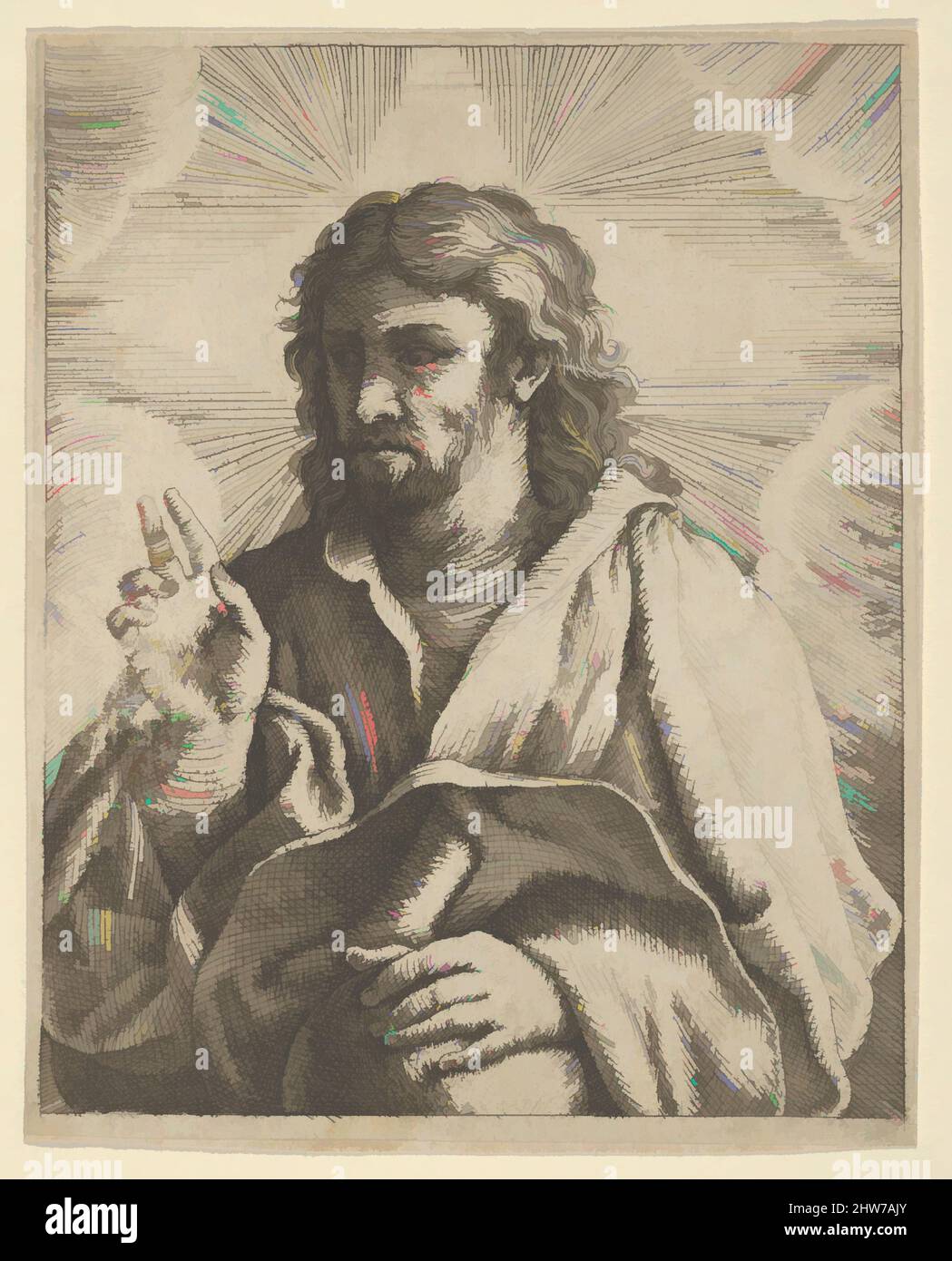 Christ making blessing sign hi-res stock photography and images - Alamy
