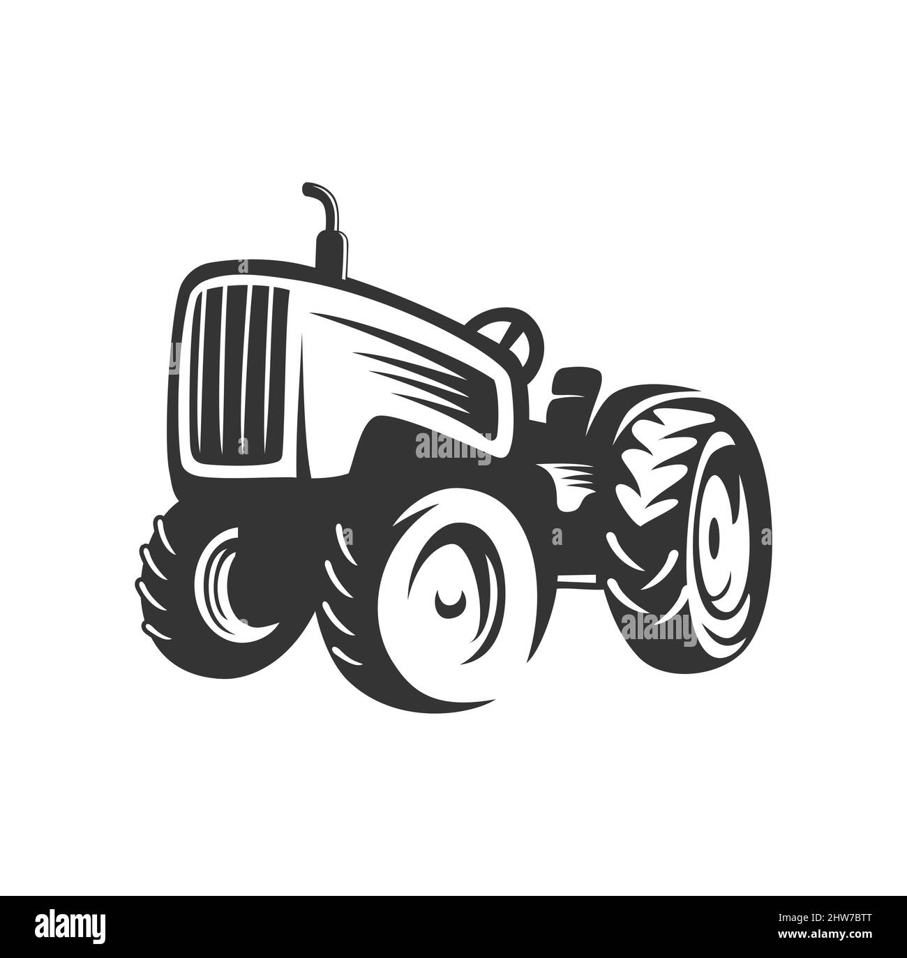 Tractor design illustration vector eps format , suitable for your ...