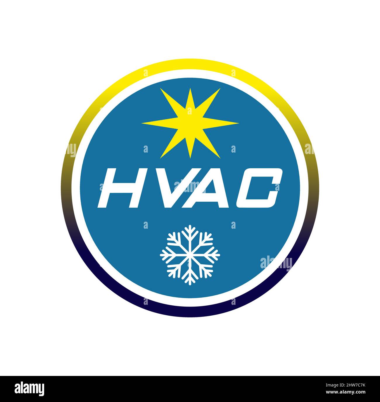 HVAC logo design illustration vector eps format , suitable for your ...