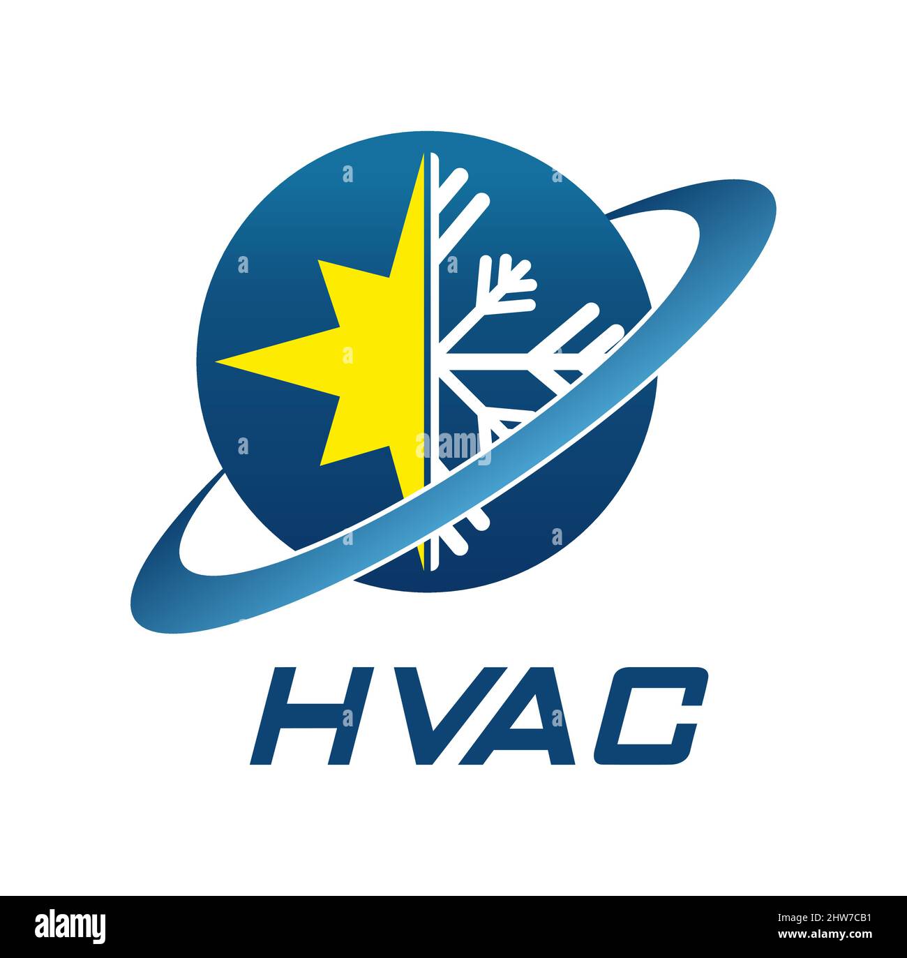 HVAC logo design illustration vector eps format , suitable for your ...