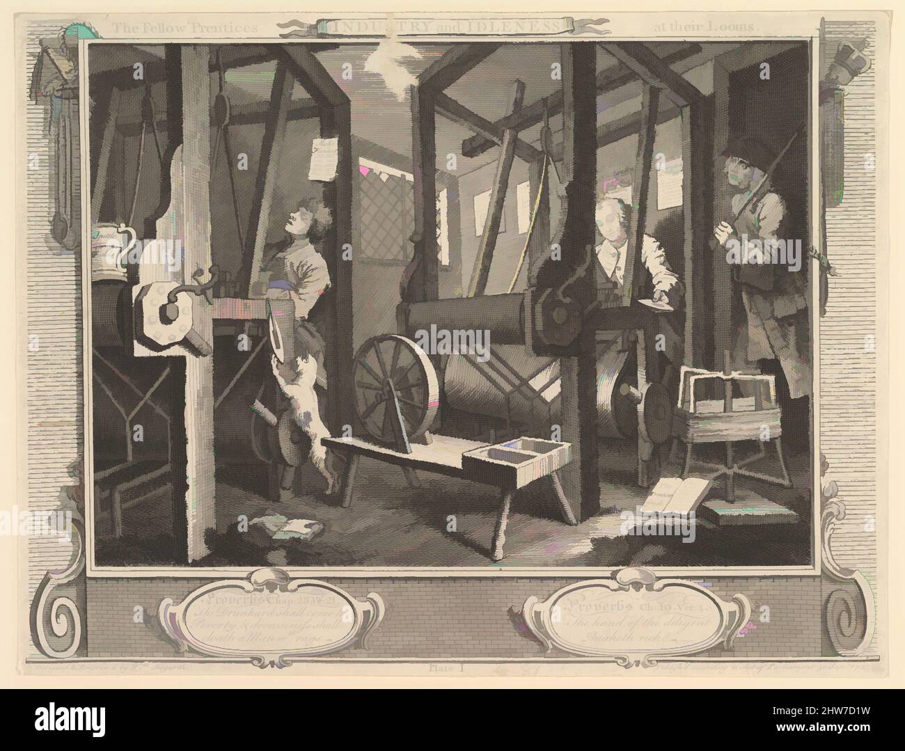 Art inspired by The Fellow 'Prentices at their Looms: Industry and ...