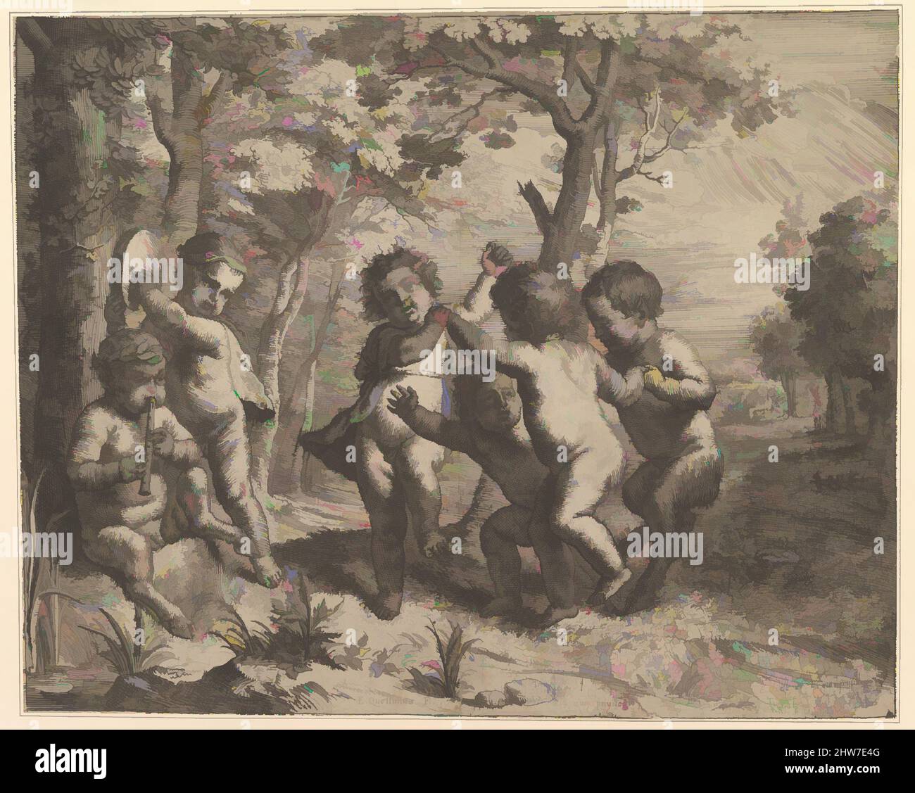 Art inspired by Four Dancing Children (Bacchantes) and Two Making Music ...