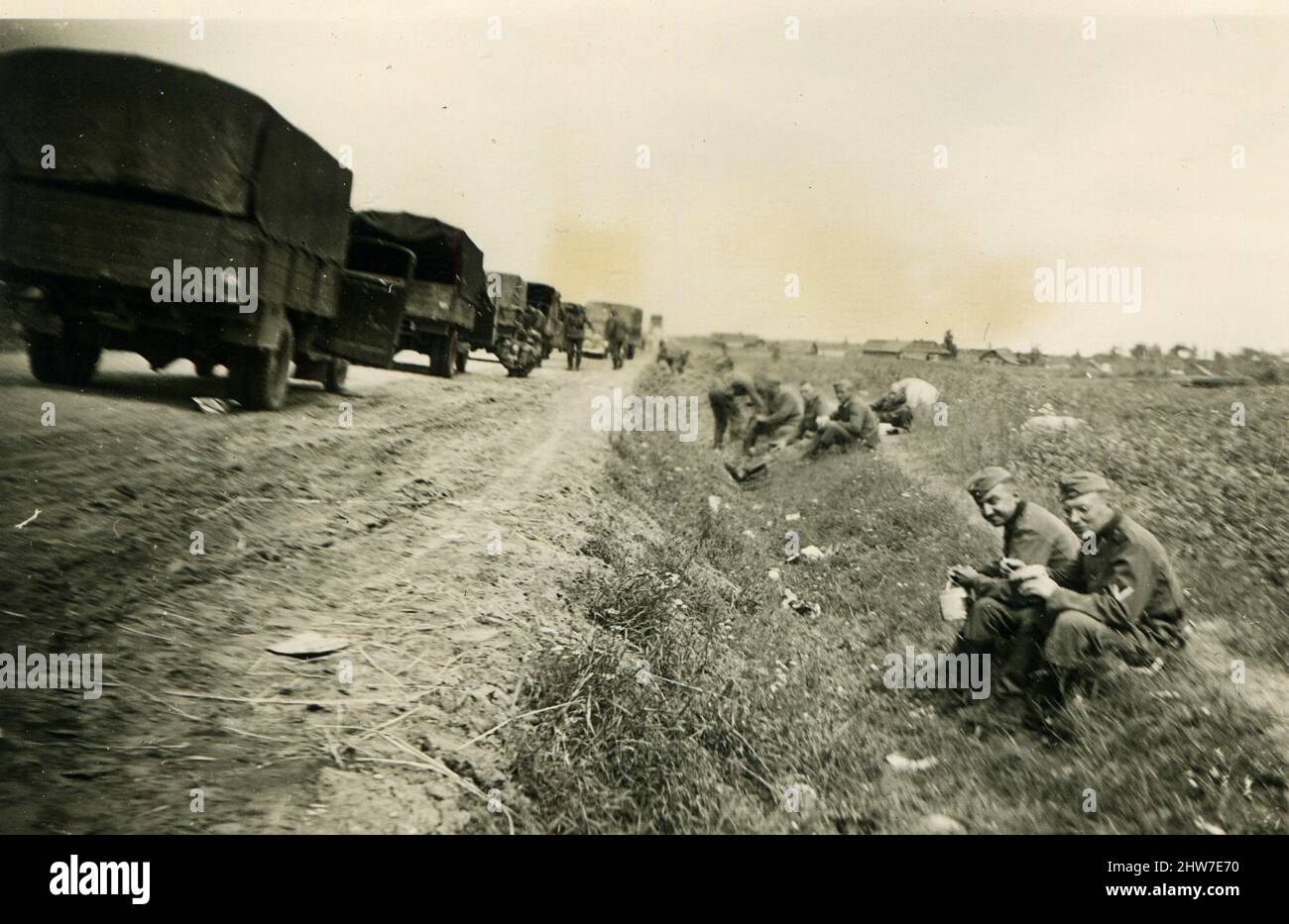 WWII WW2 german soldiers invades Russia - 21 July 1941, wehrmacht ...