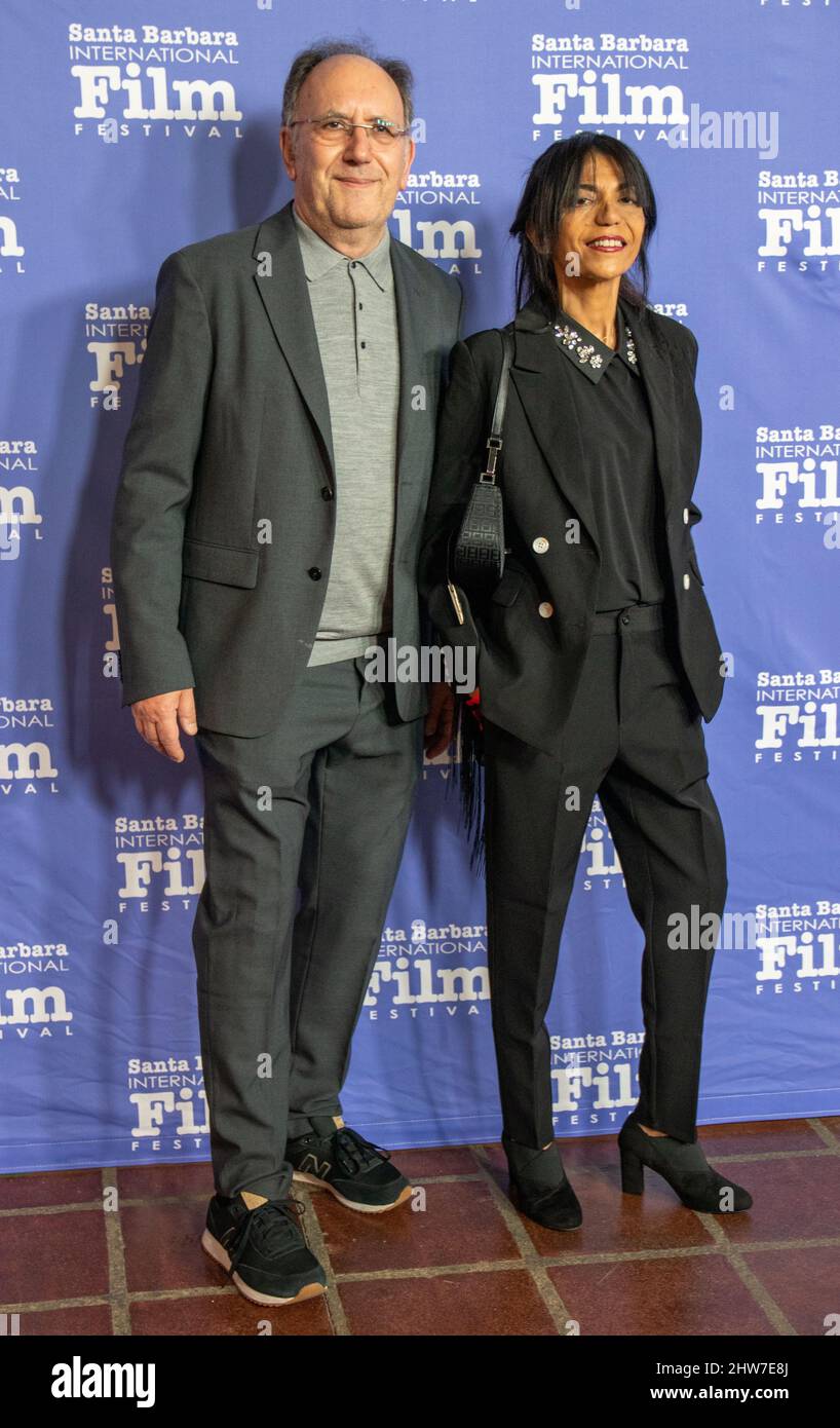 Red Carpet arrivals (I-r) Bertrand Tessier and Myriam Brough,“Roger ...