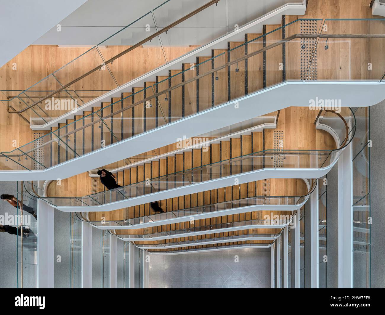 Looking down atrium. 44 Martin Place, Sydney, Australia. Architect ...