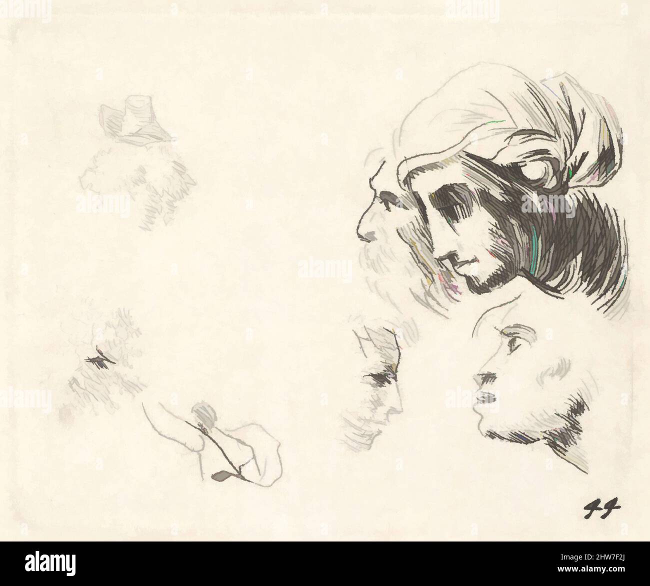 Overlap heads hi-res stock photography and images - Alamy