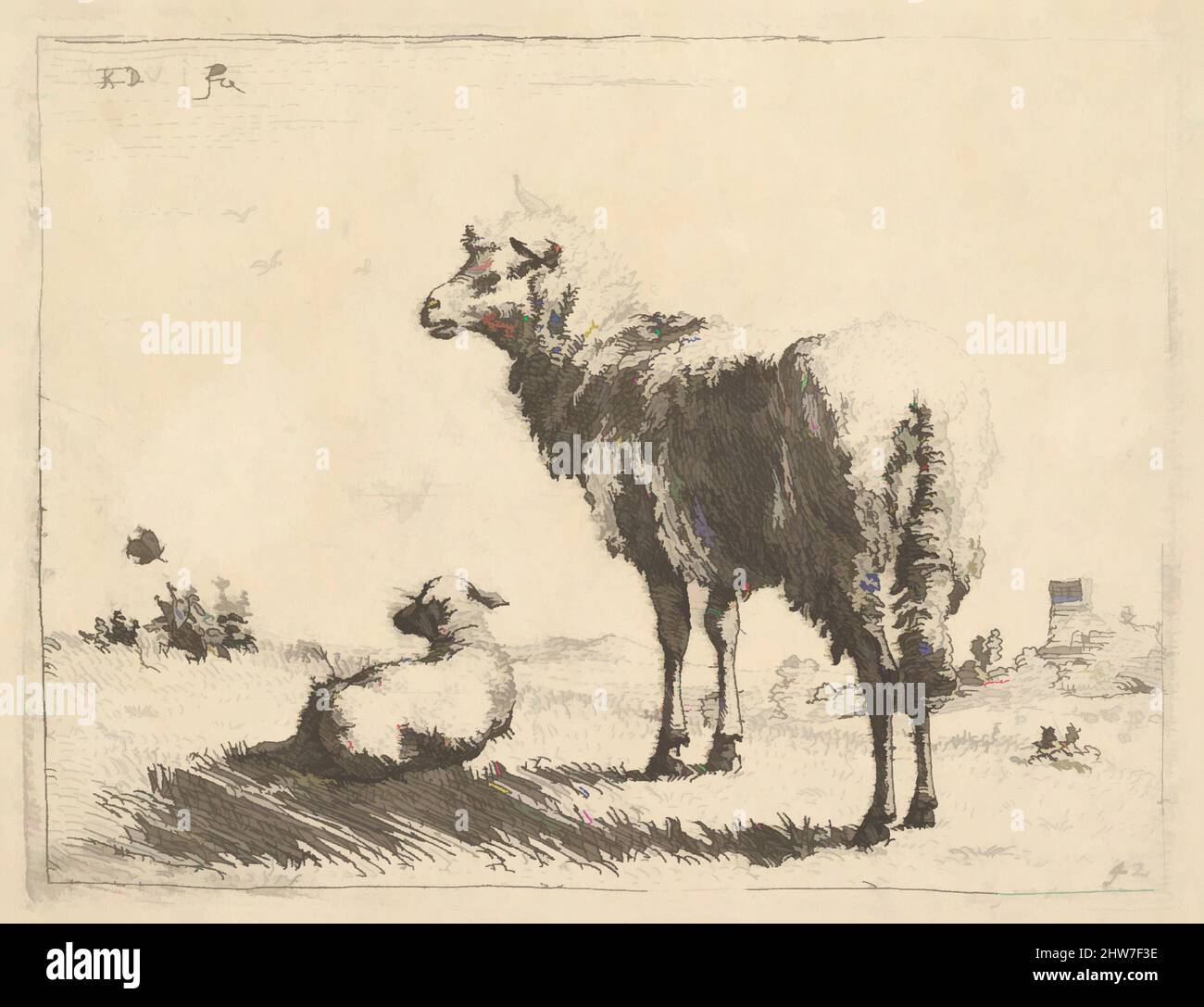 Lamb etching hi-res stock photography and images - Alamy
