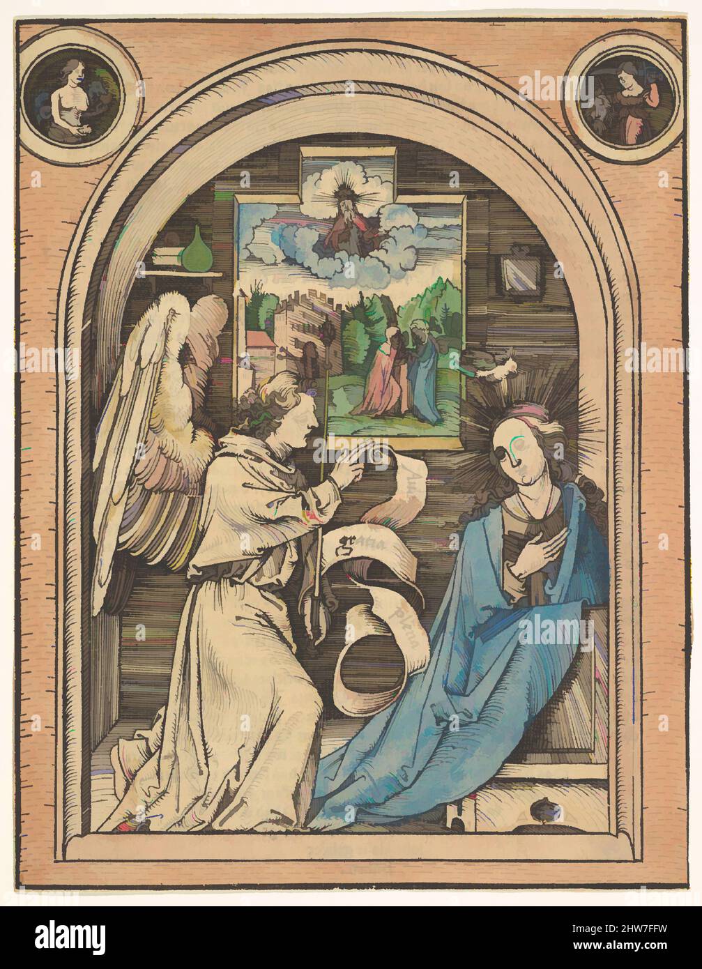 Art inspired by The Annunciation, late 15th–early 16th century ...