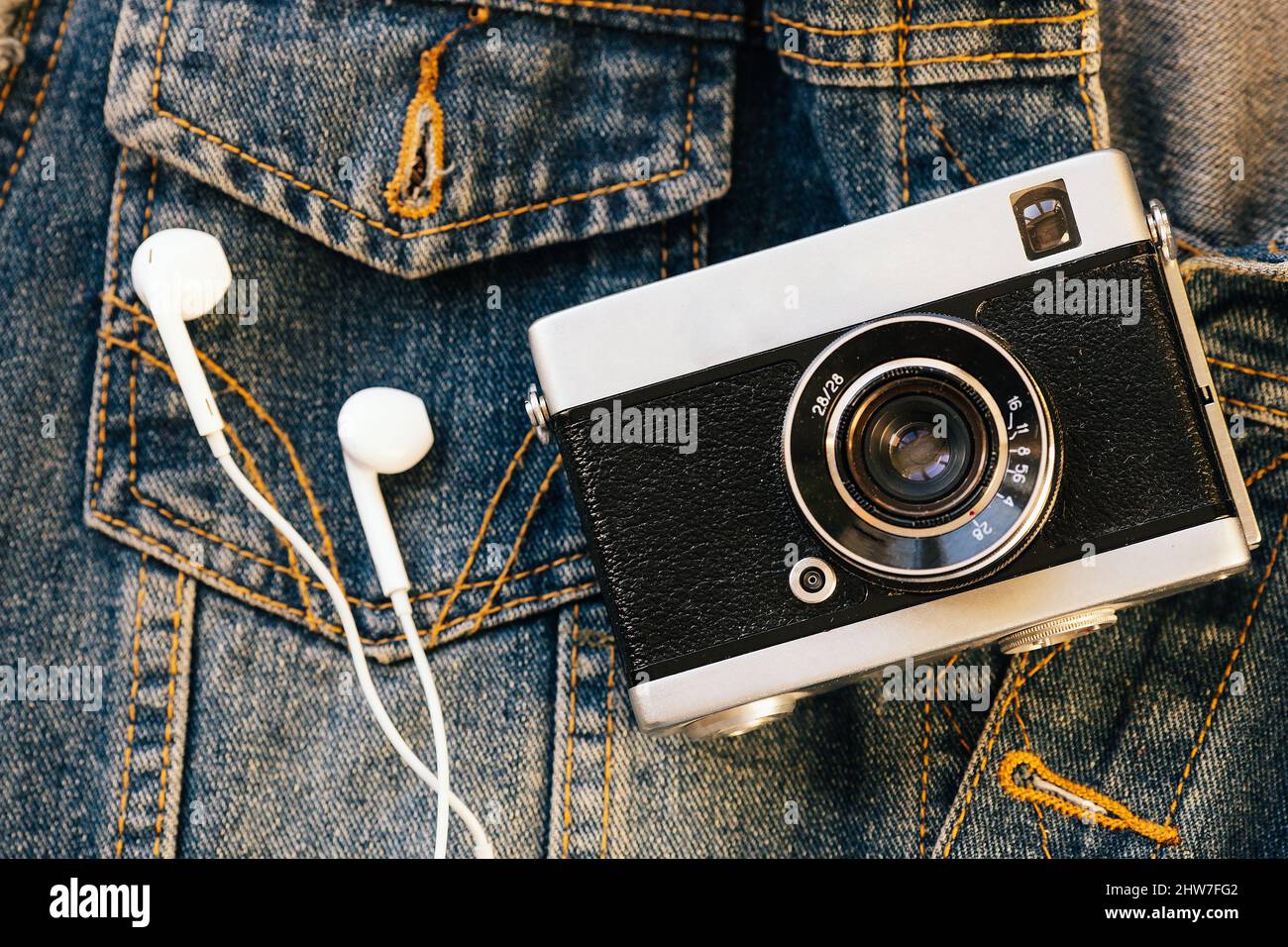 Film denim hi-res stock photography and images - Alamy