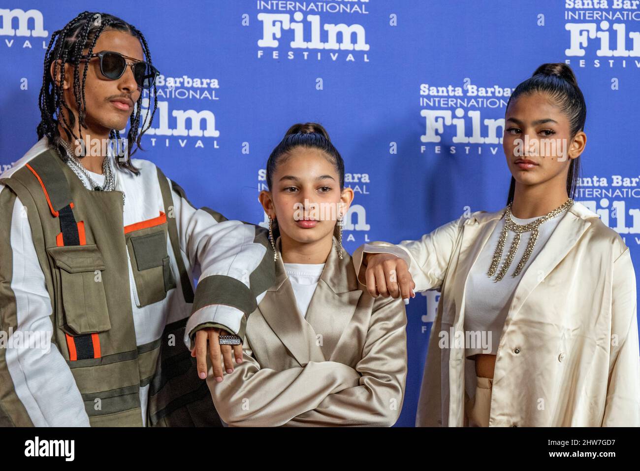 Red Carpet arrivals (I-r) Djino Grimaudo, IIona Grimaudo and Lorenza ...