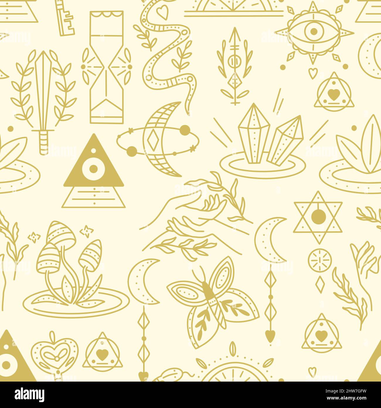 Witchcraft symbol hi-res stock photography and images - Alamy