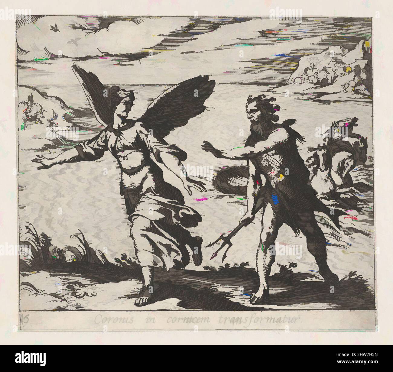 Art inspired by Plate 15: The Daughter of Croneus Changed into a Cow ...