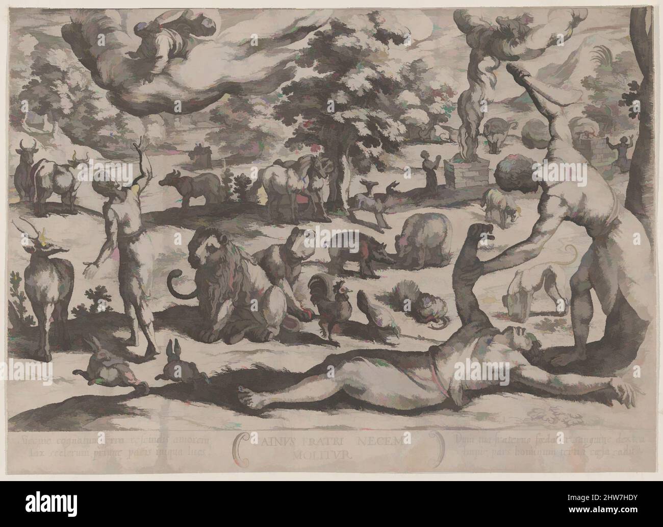 Cain killing abel hi-res stock photography and images - Alamy