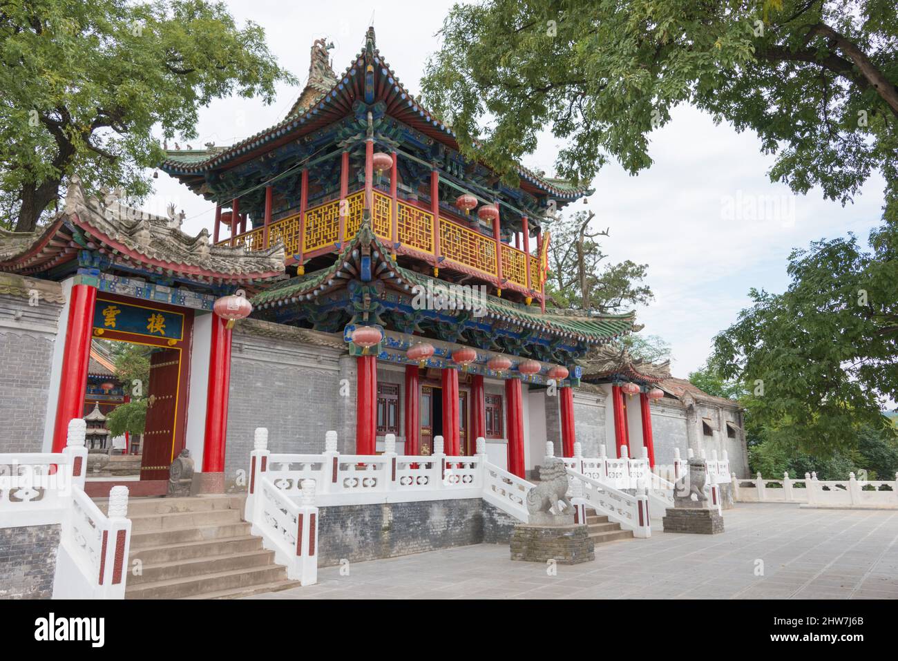 SHAANXI, CHINA - Jintai Temple. a famous Temple in Baoji, Shaanxi ...