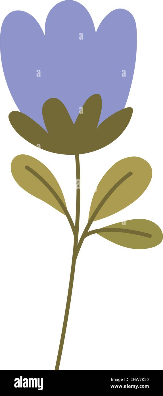 purple flower design Stock Vector Image & Art - Alamy
