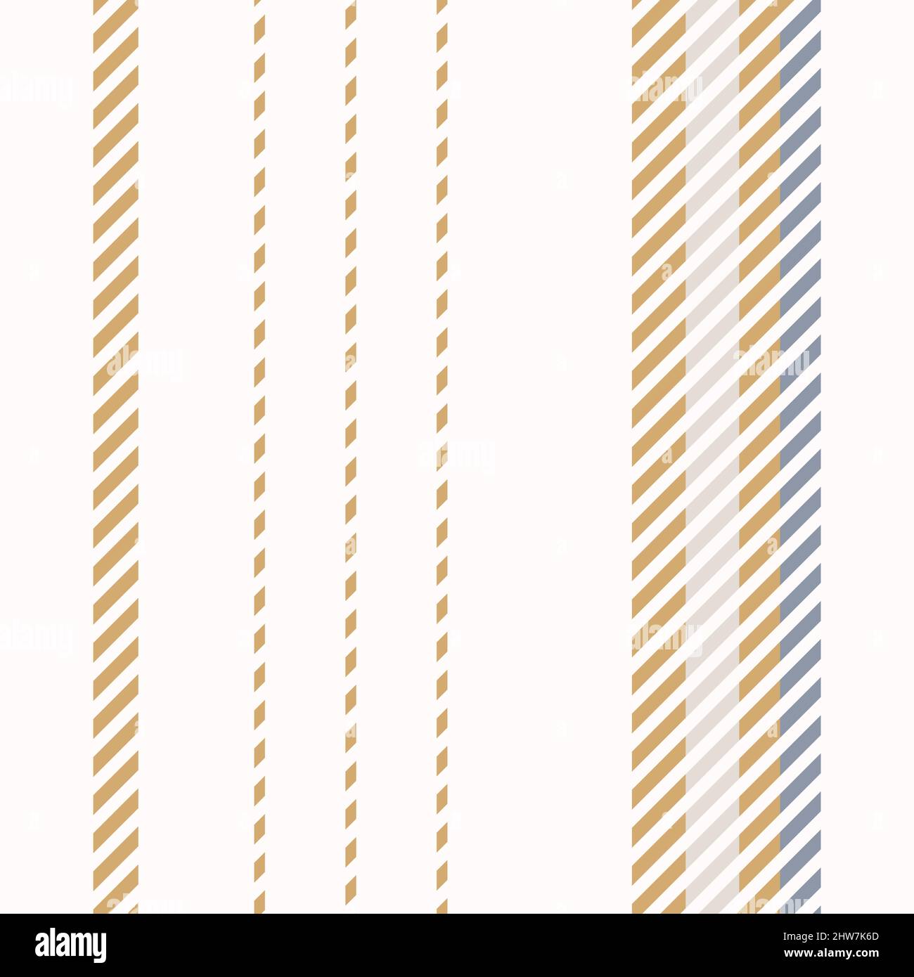 Seamless French country kitchen stitch stripe fabric pattern print ...