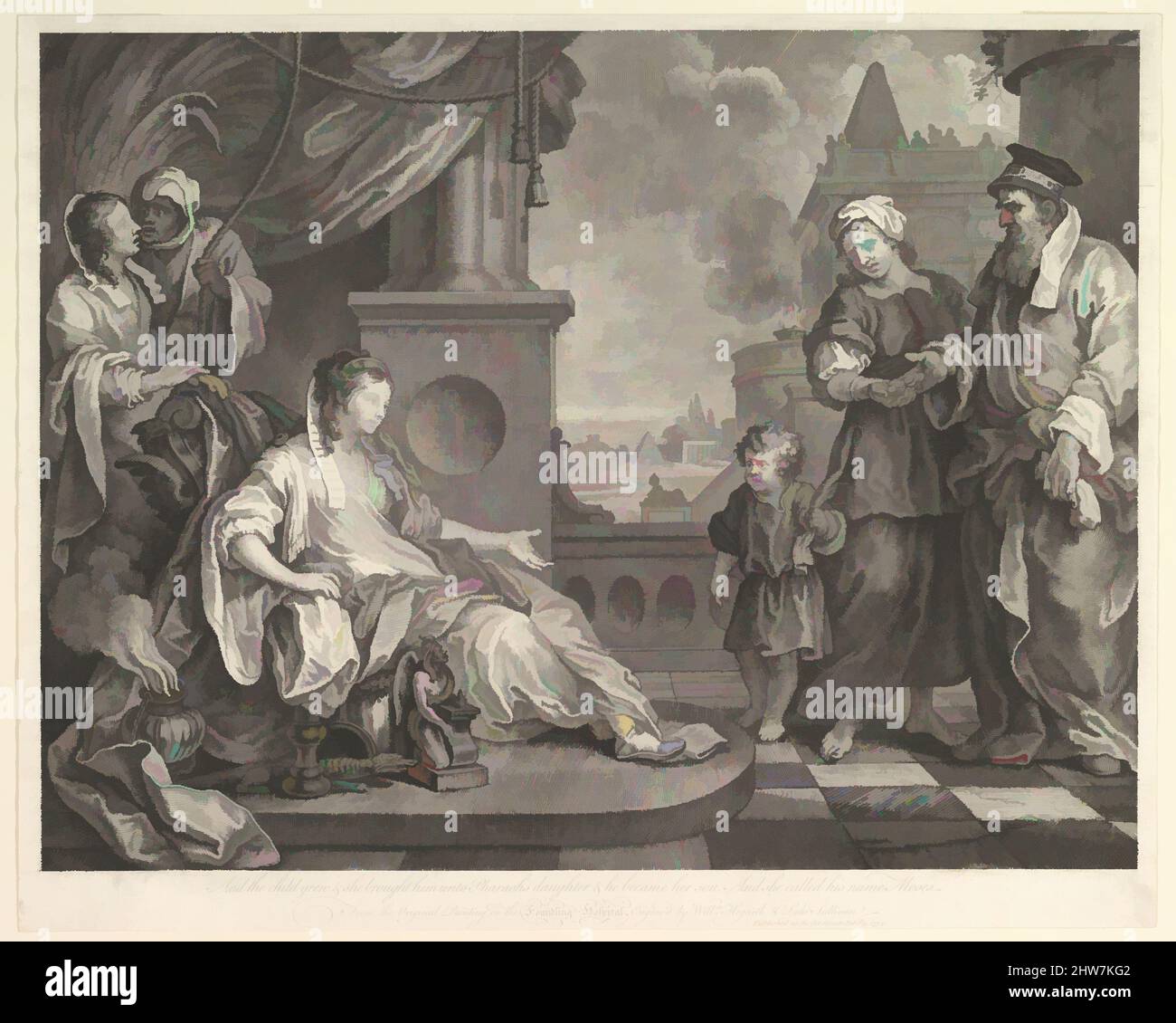Art inspired by Moses Brought to Pharaoh's Daughter (Exodus 2:10 ...