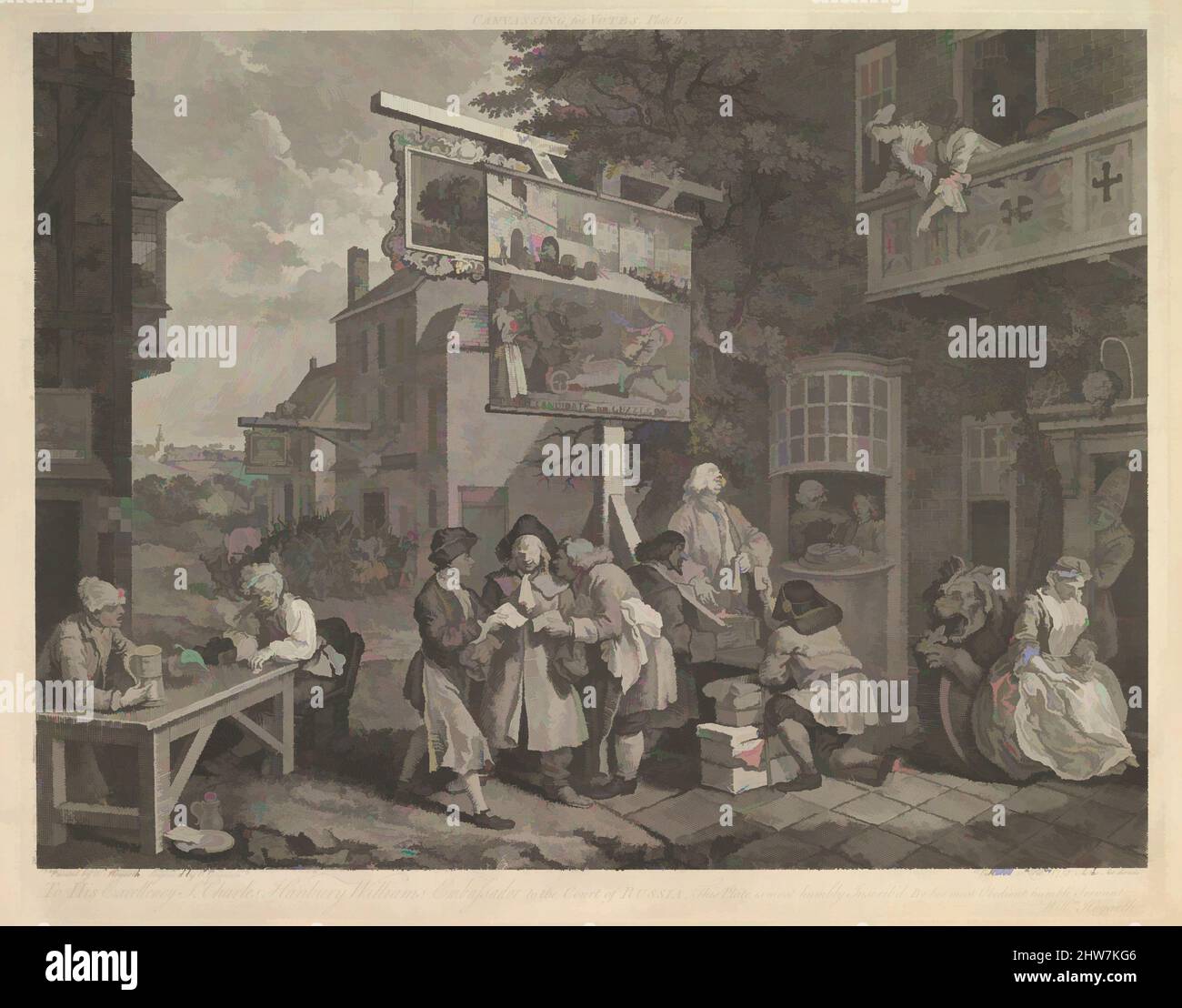 Hogarth election 3 of 4 hi-res stock photography and images - Alamy