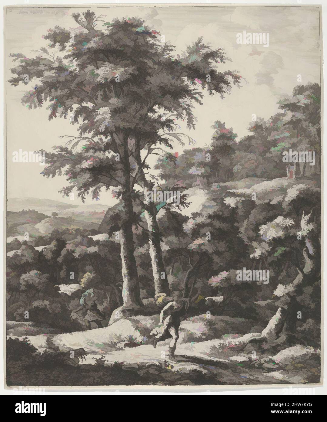 Art inspired by Landscape with Apollo and Daphne, from the Series of ...