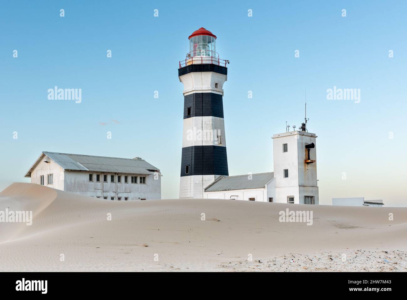 Cape Recife Lighthouse, built in 1851, Cape Recife, Port Elizabeth ...