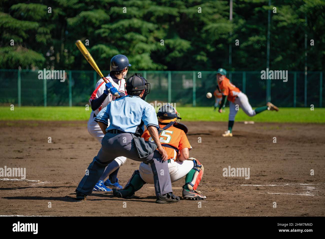 Baseball japan back hi-res stock photography and images - Alamy