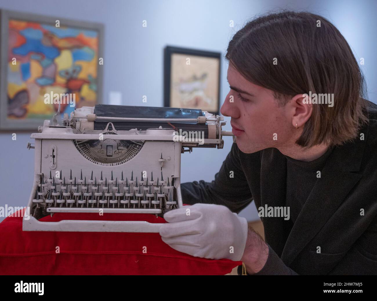 Bonhams, London, UK. 4 March 2022. Surrealist sale preview, with the ...