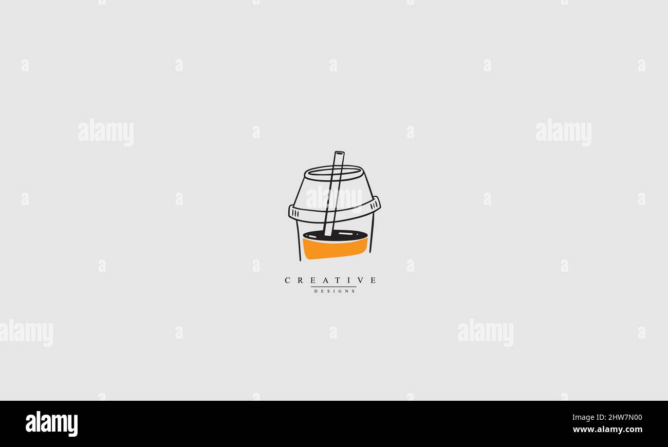 Cold Drink vector logo design Stock Vector Image & Art - Alamy