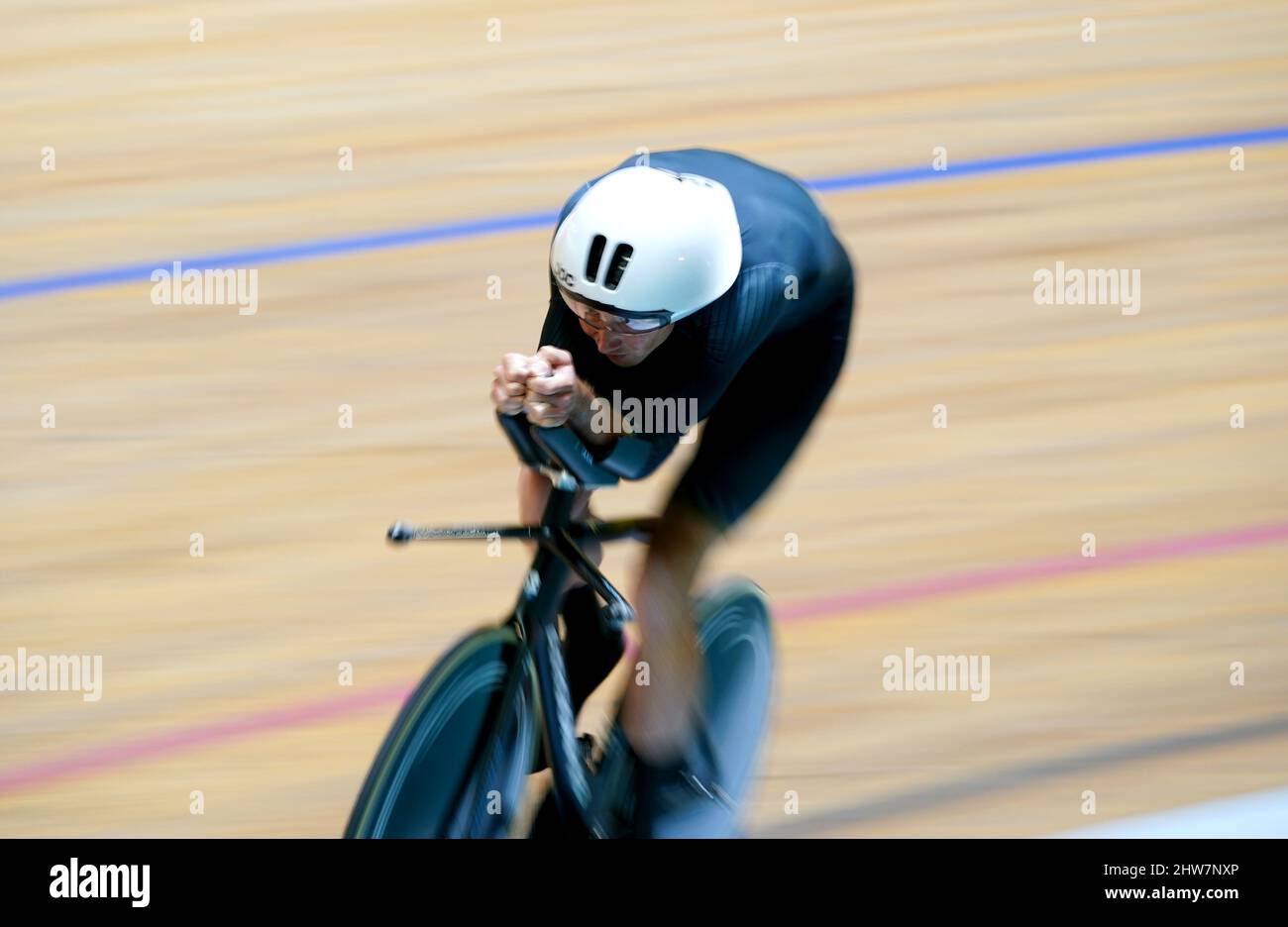 John Archibald in action during day two of the HSBC UK National Track ...