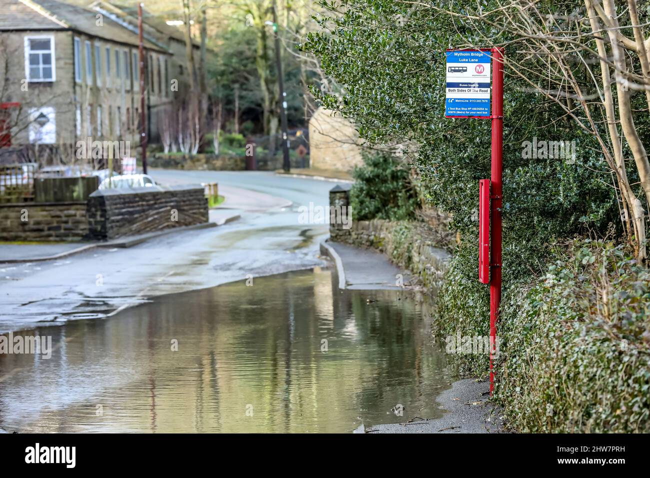 Flood water over powers the drainage system Stock Photo - Alamy