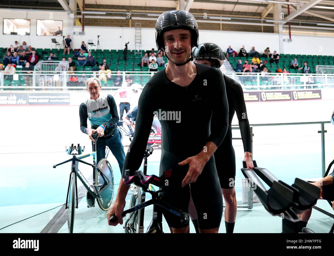 Dan Bigham during day two of the HSBC UK National Track Championships ...