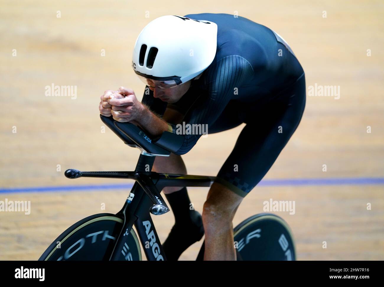 John Archibald in action during day two of the HSBC UK National Track ...