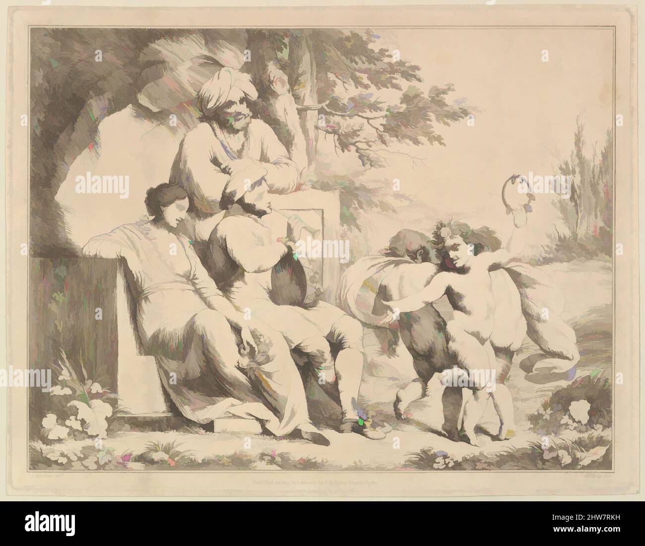 Three putti dancing hi-res stock photography and images - Alamy