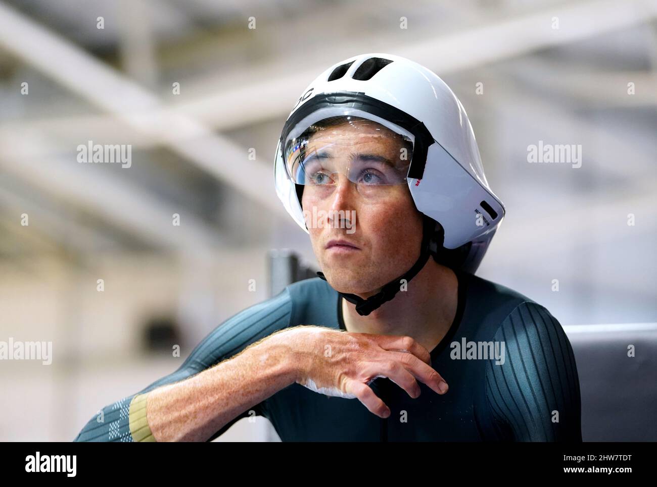 John Archibald during day two of the HSBC UK National Track Championships at the Geraint Thomas ...