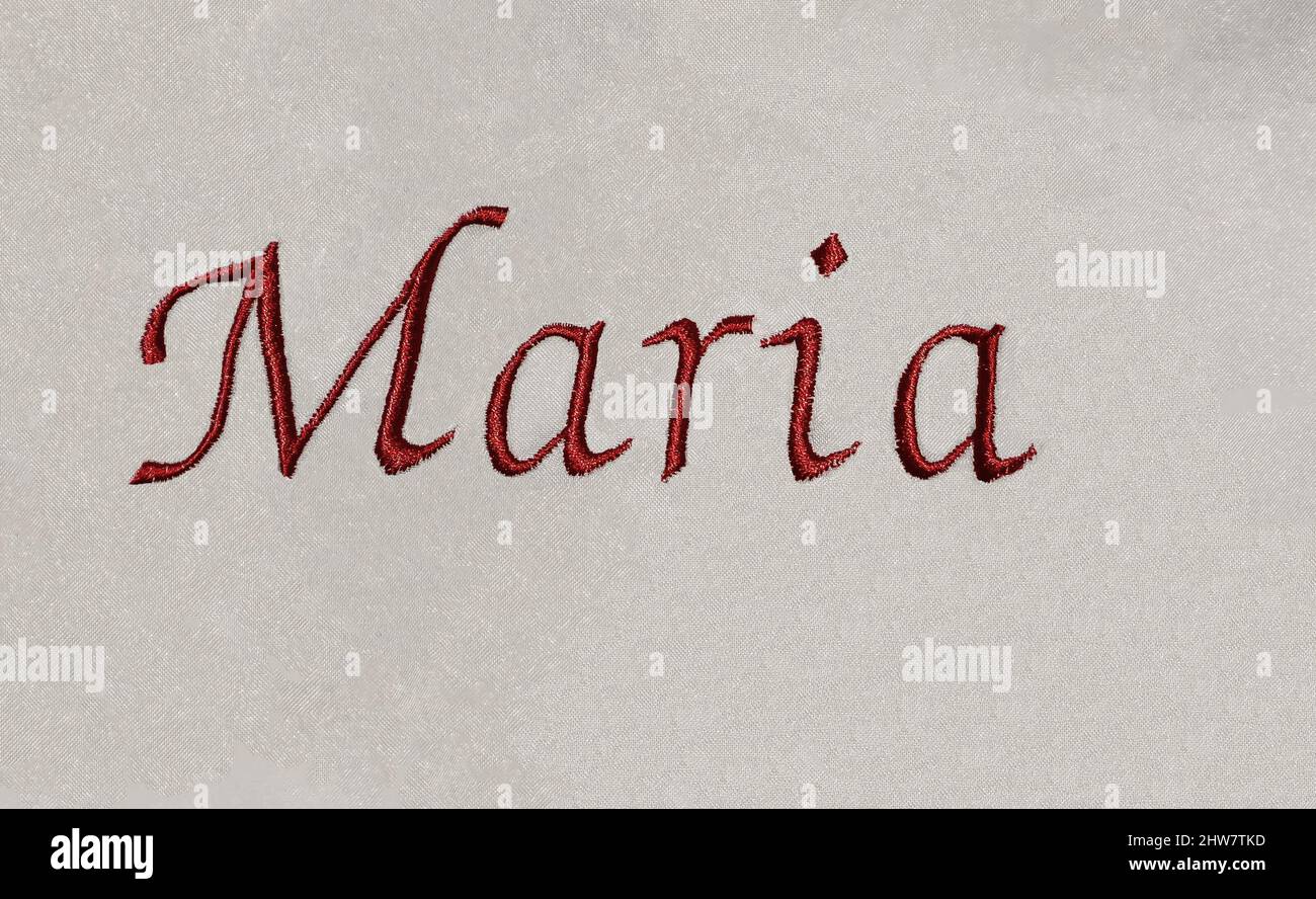 Maria name hi-res stock photography and images - Alamy