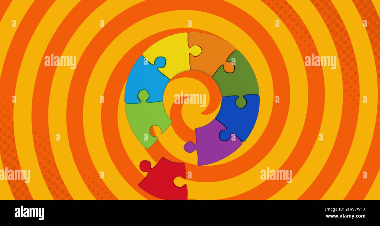 Yellow and red circles hi-res stock photography and images - Alamy