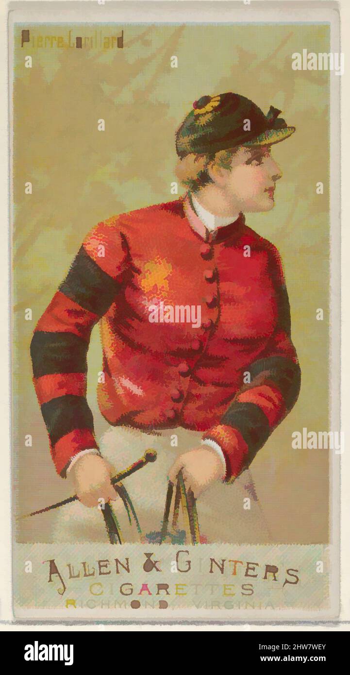 Art inspired by Pierre Lorillard, from the Racing Colors of the World ...