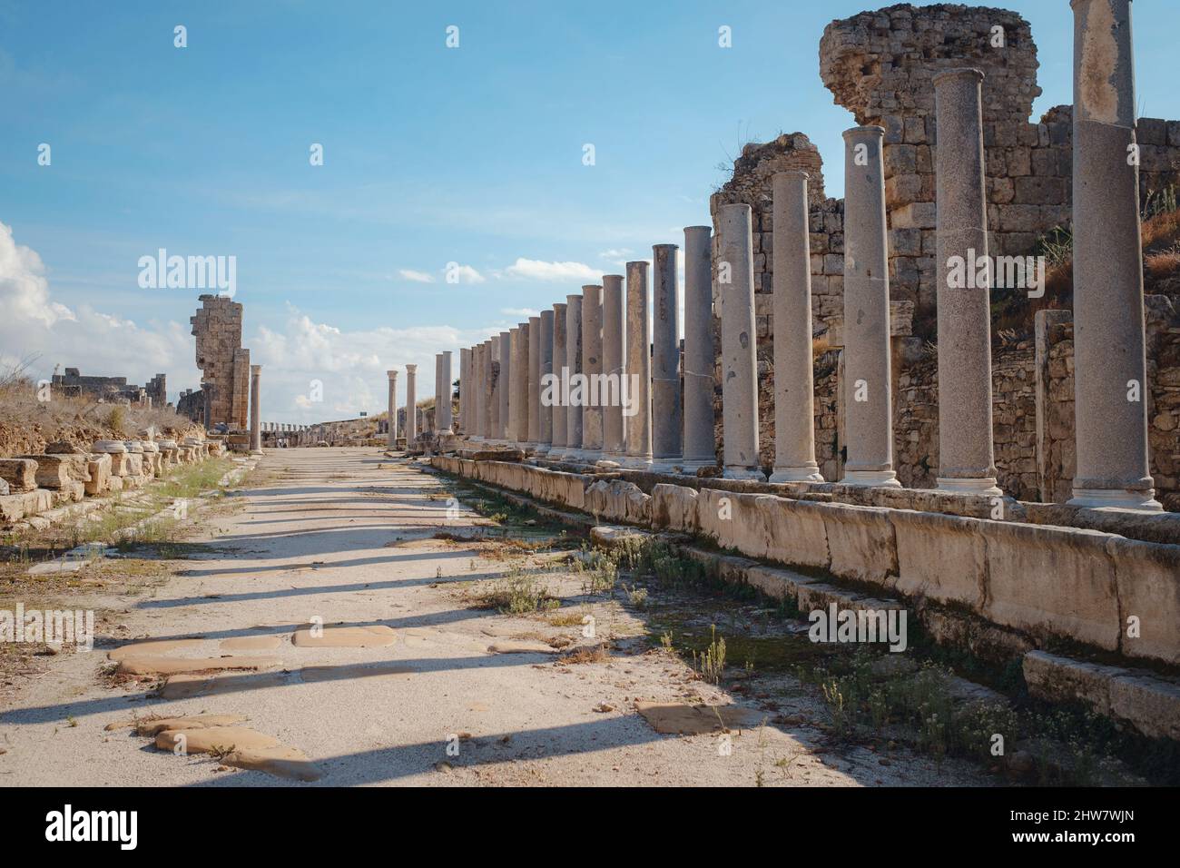 Perge top view hi-res stock photography and images - Alamy