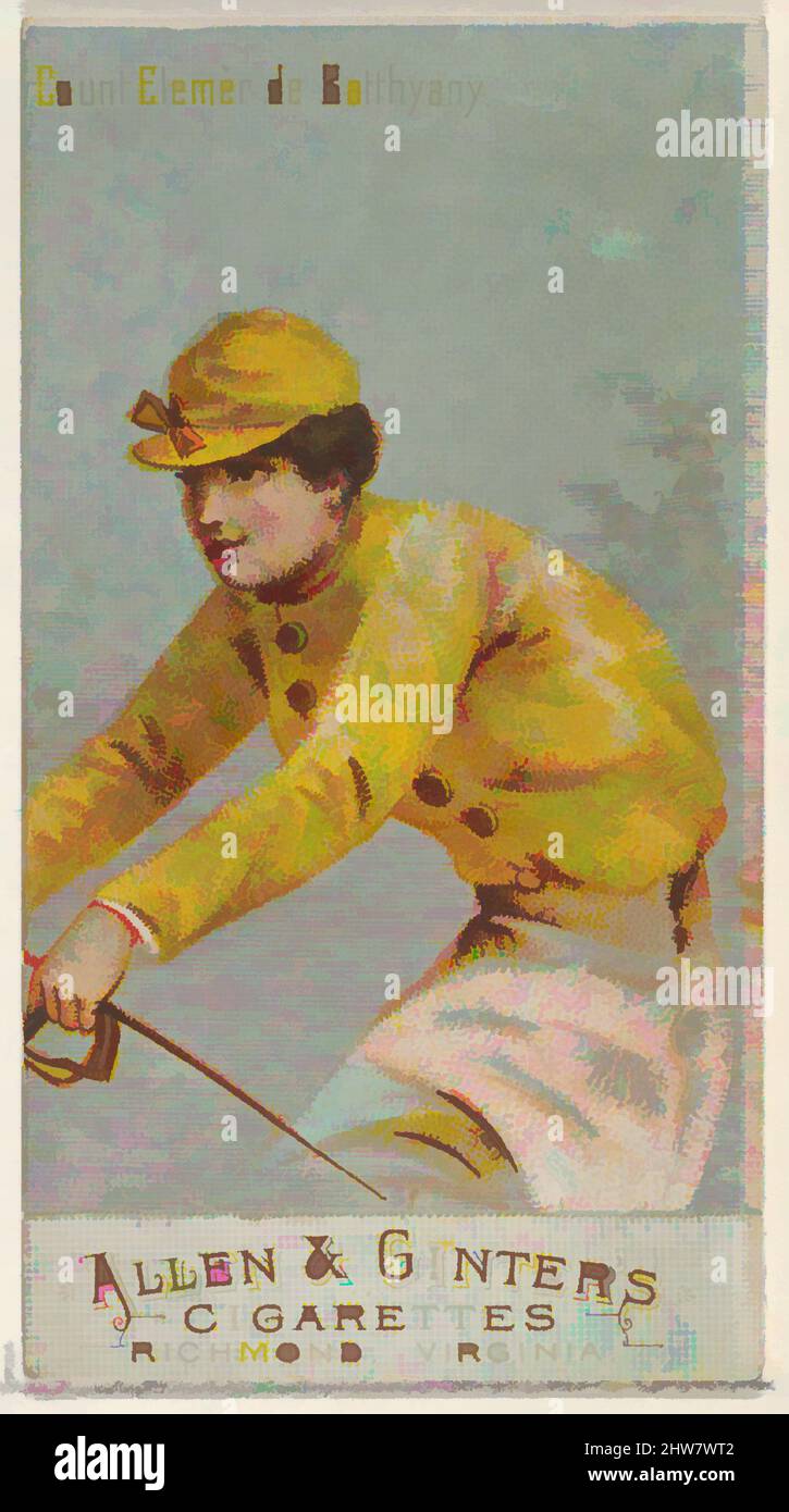 Art inspired by Count Elemer de Batthyany, from the Racing Colors of ...
