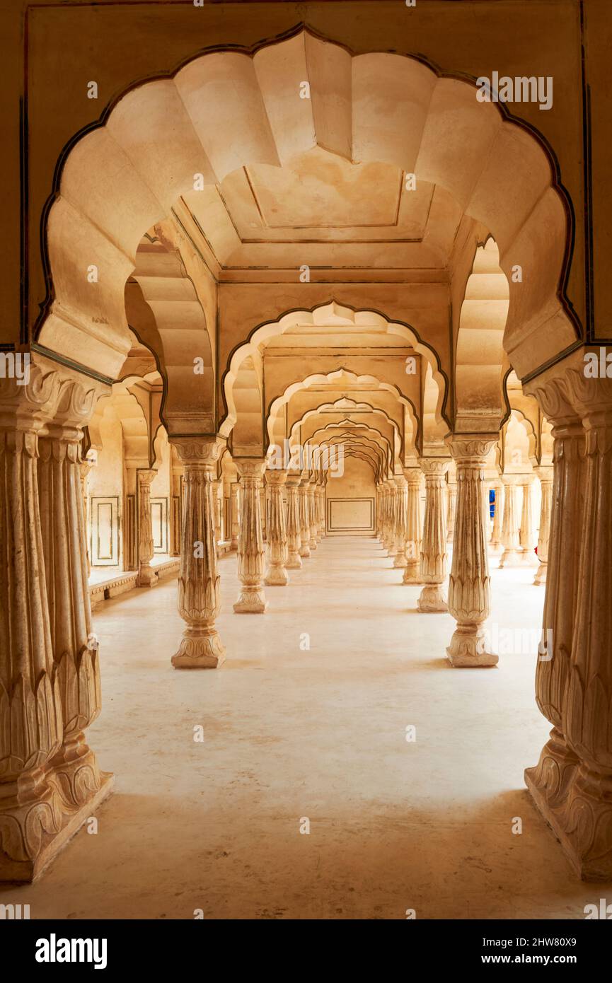 India. Rajasthan. Amber Palace Stock Photo - Alamy