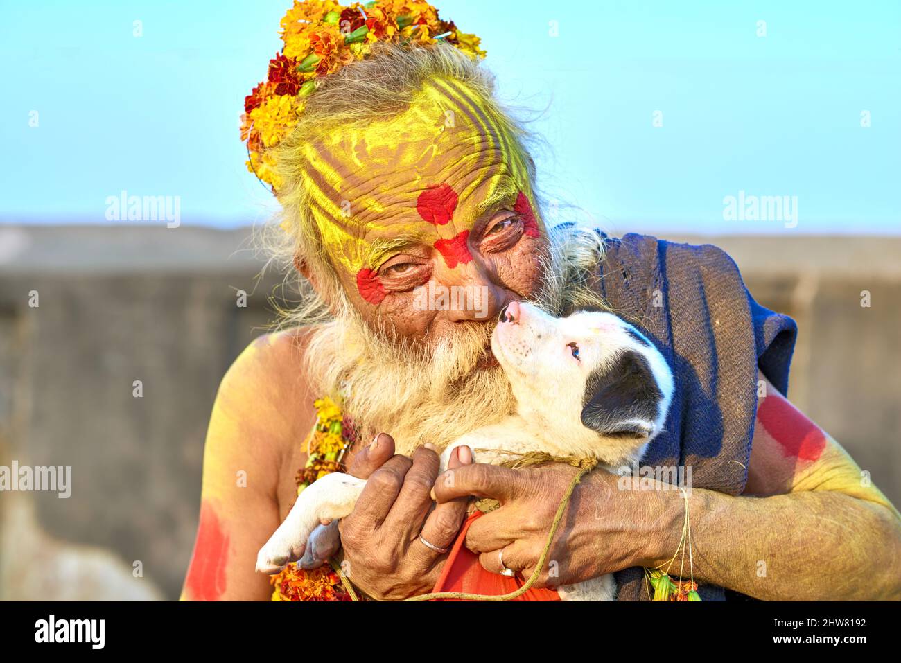 Sadhu child hi-res stock photography and images - Alamy
