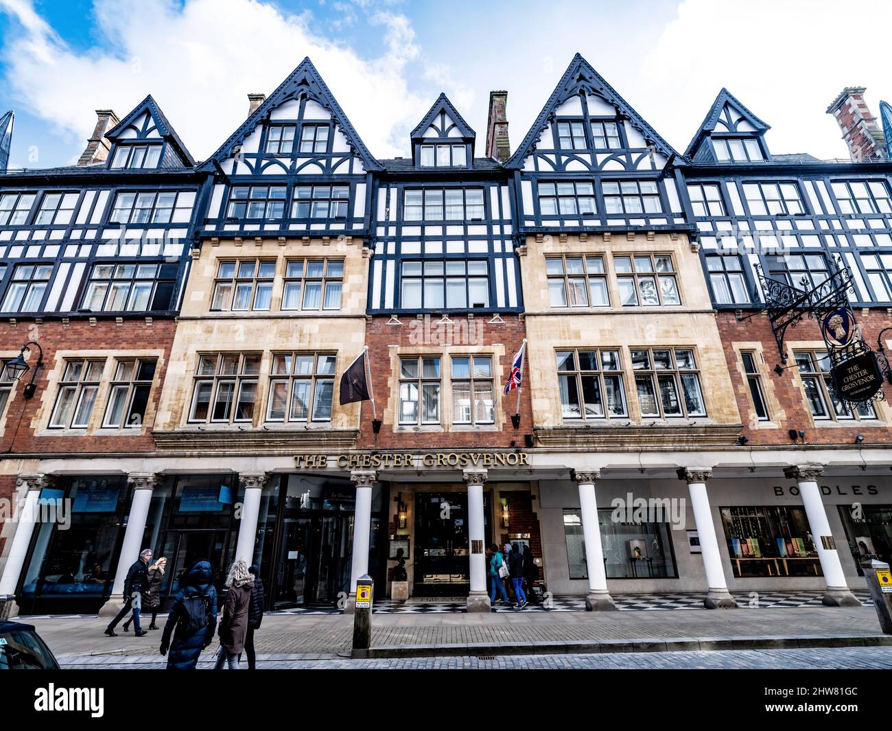The Chester Grosvenor,, in the centre of Chester, capital City of ...